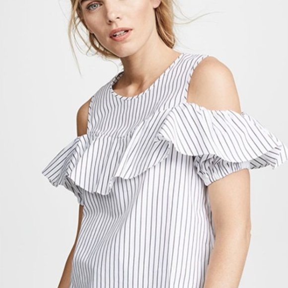 Club Monaco | Tops | Club Monaco Off The Shoulder Top | Poshmark